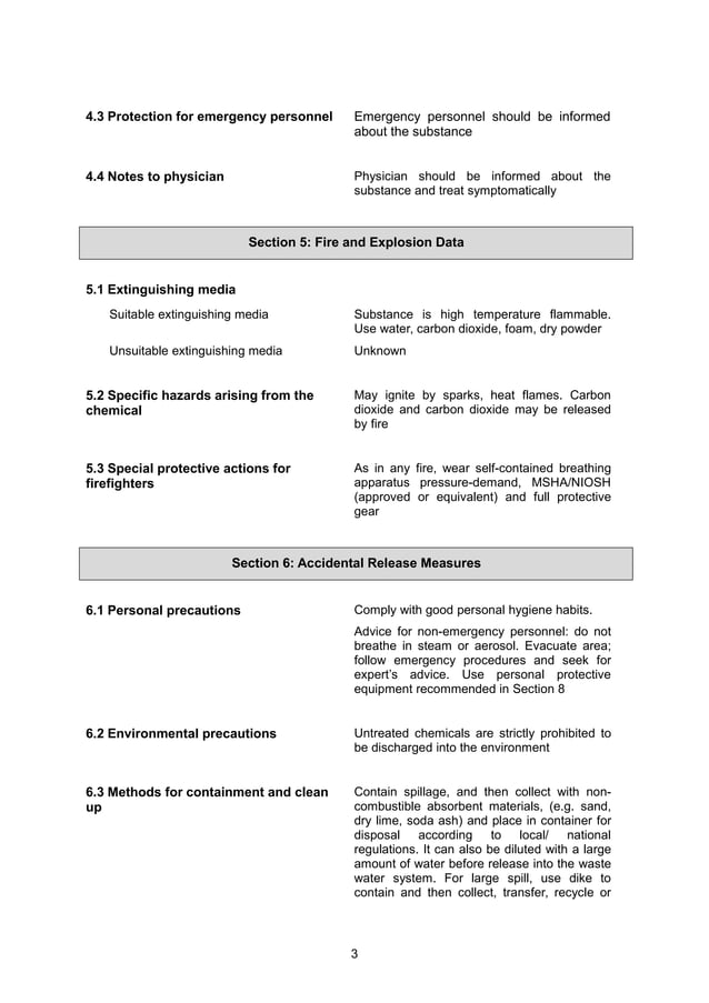 polysorbate 60 msds material safety data sheet | PDF