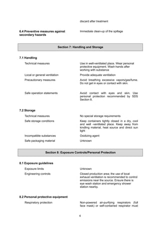 polysorbate 80 msds material safety data sheet | PDF