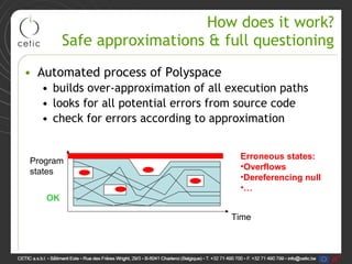 Polyspace CETIC presentation | PPT