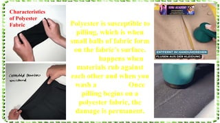 POLYESTER FABRIC- Synthetic Fibers and Plastics Class VIII - Biology ...