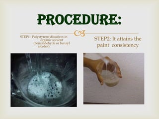 Polystyene coating | PPTX