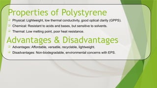 Polystyrene a Magnificent Industrial Polymer | PPTX
