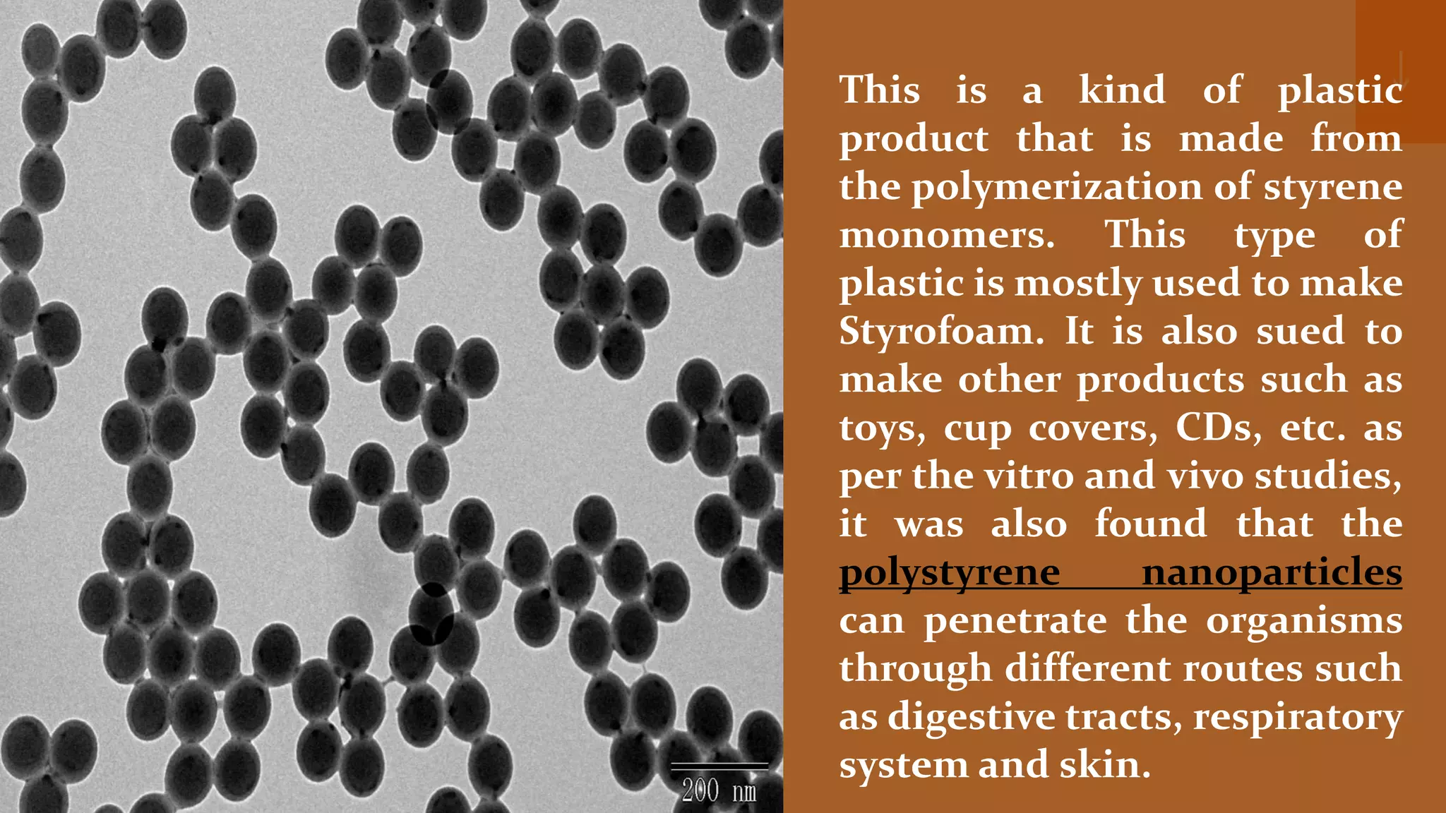 Polystyrene Nanoparticles.pptx | Chemistry | Science