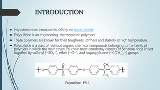 Polysulfone | PPTX