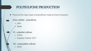 Polysulfone | PPTX