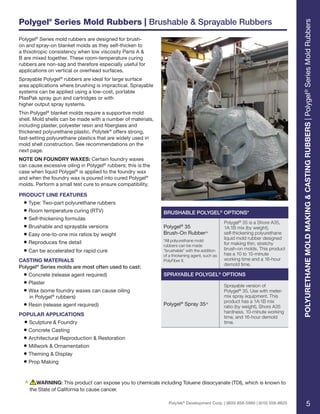 Polyurethane Mold Making & Casting Rubbers | PDF