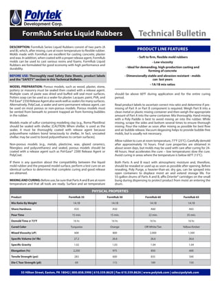 FormRub Series Liquid Rubbers | PDF