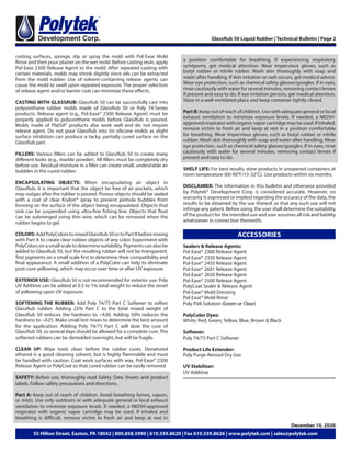 Poly GlassRub 50 Liquid Rubber | PDF