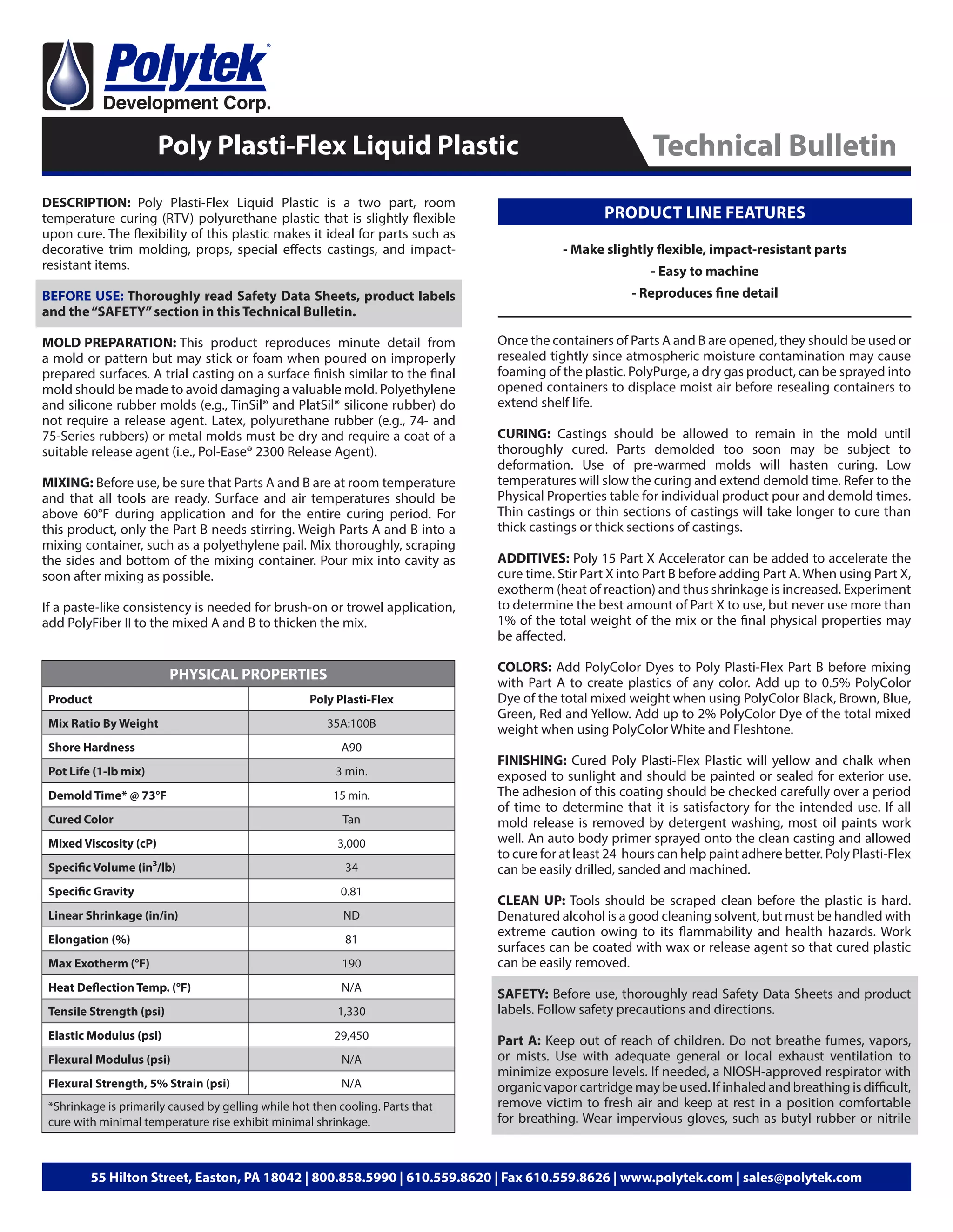 Poly Plasti-Flex Liquid Plastic | PDF