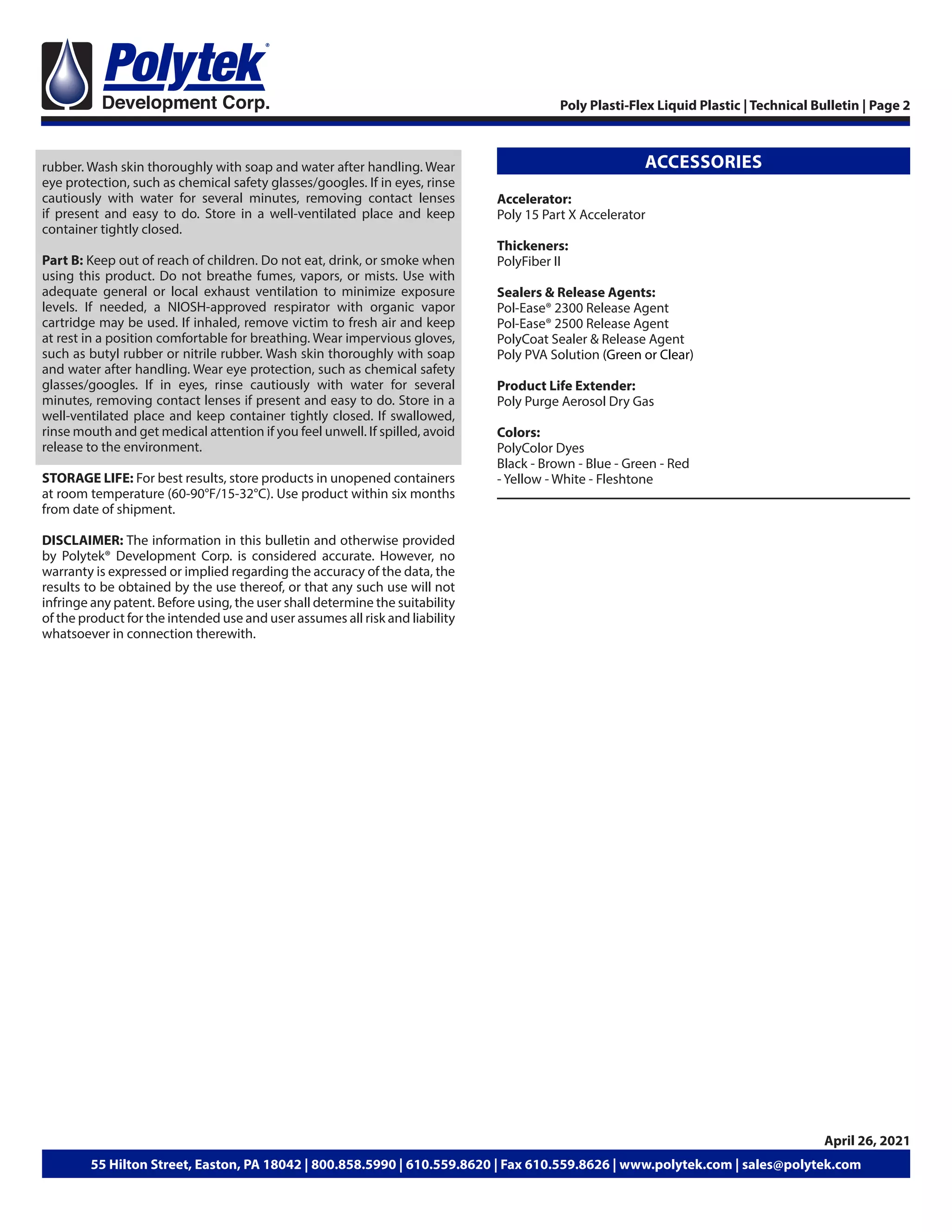 Poly Plasti-Flex Liquid Plastic | PDF