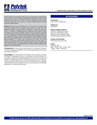 Poly Plasti-Flex Liquid Plastic | PDF