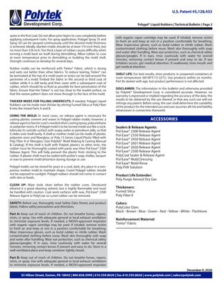 Polygel® Liquid Rubbers | PDF