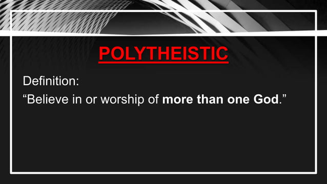 World Religion: Polytheism | PPTX | Hinduism | Religion & Spirituality