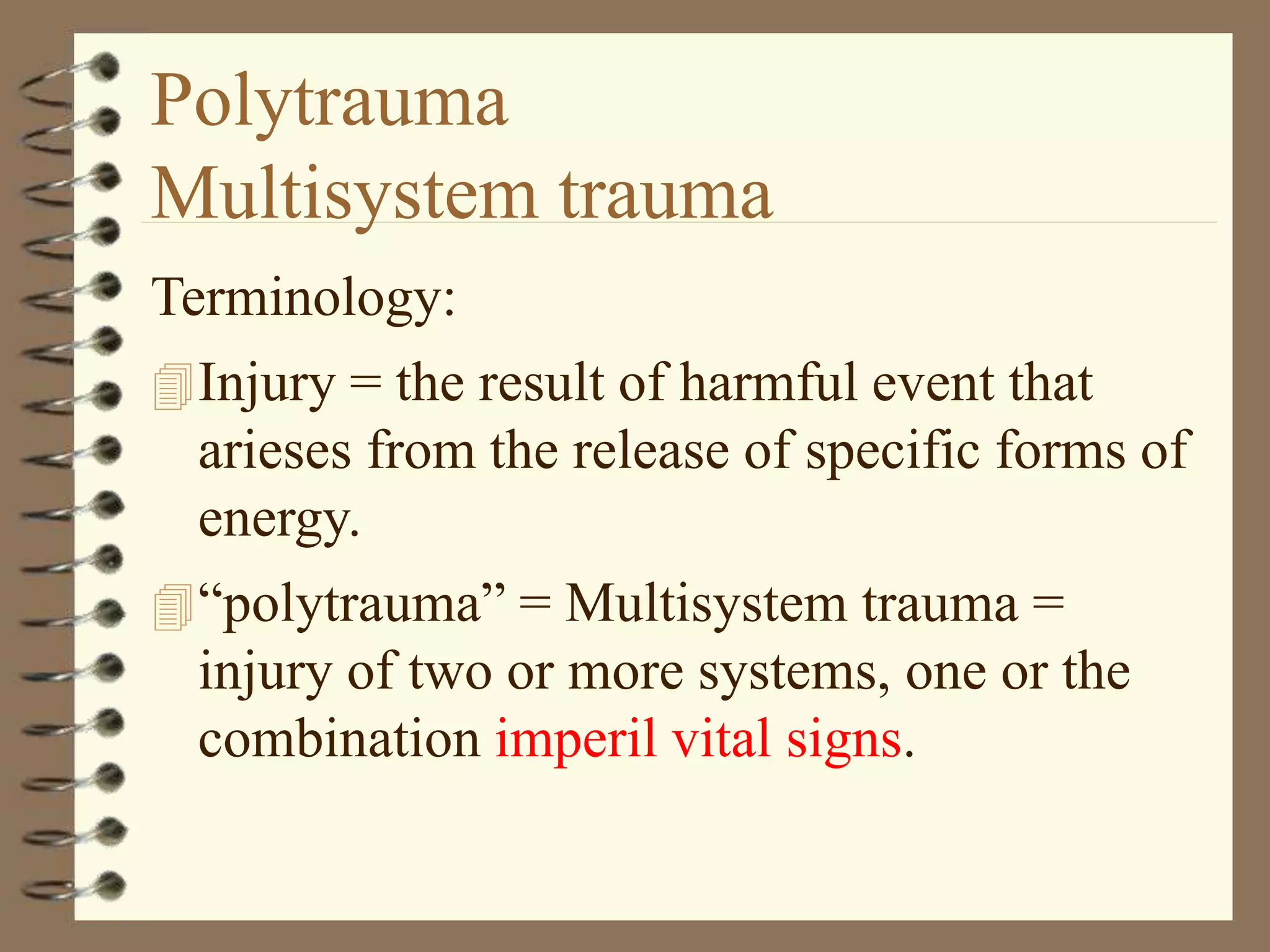 Polytrauma | PPT
