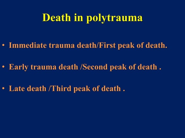 POLYTRAUMA | PPTX | First Aid | Injuries