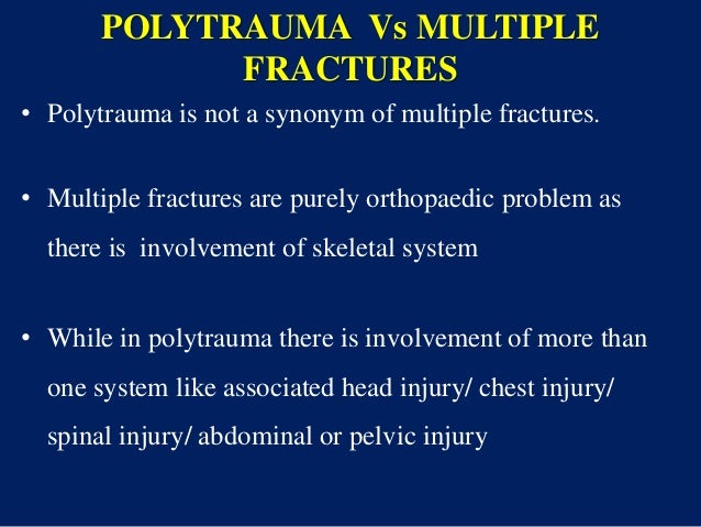Polytrauma: Causes, Symptoms, Diagnosis, Treatment – IPYGMC