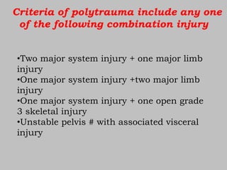 Polytrauma | PPTX