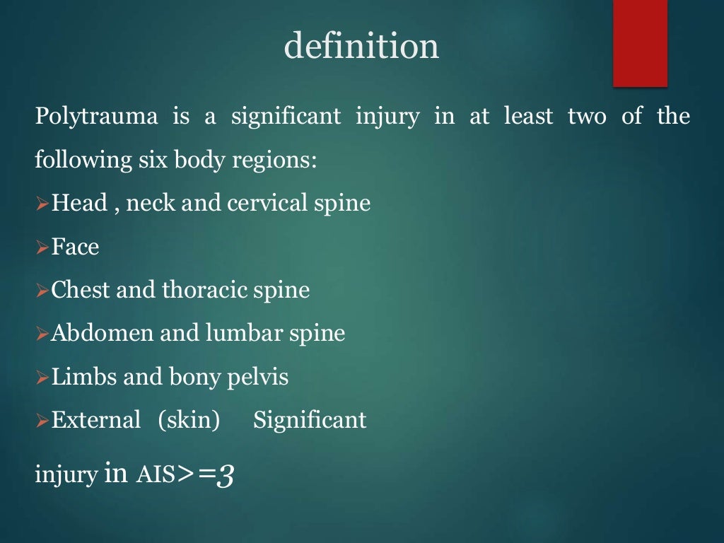 Polytrauma