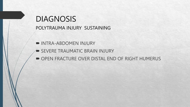 POLYTRAUMA CASE PRESENTATION OWN KKK.pptx | First Aid | Injuries