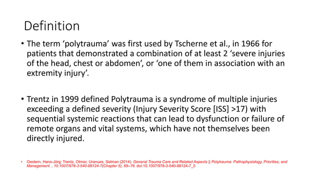Polytrauma- Assessment and management till discharge.pptx