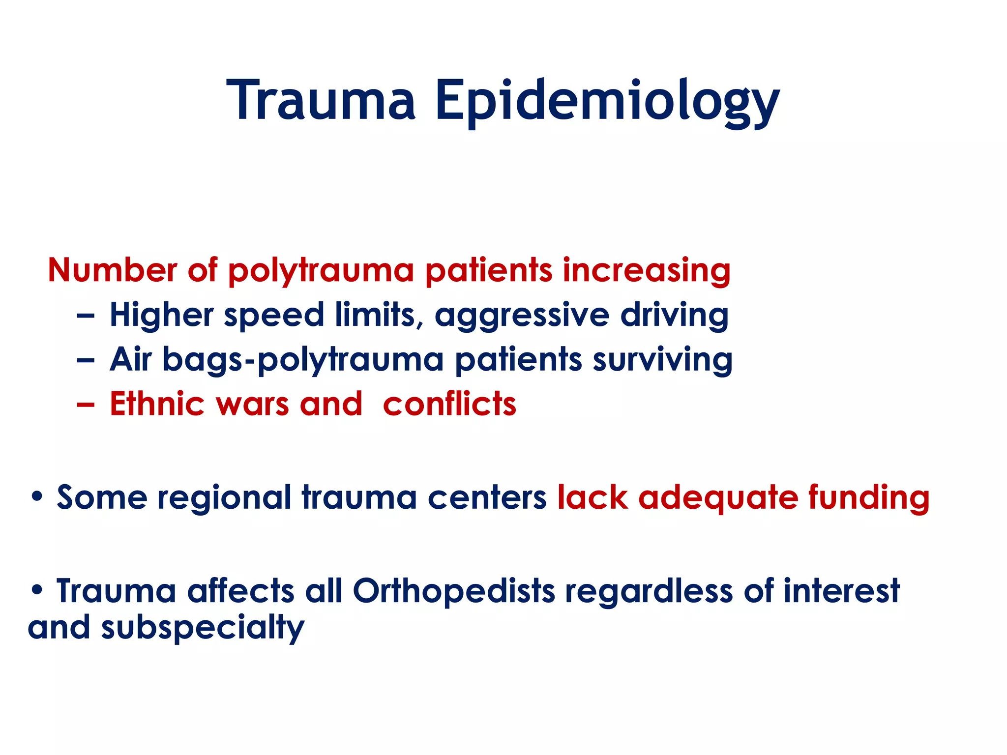 Polytrauma part 1 (overview) | PPT