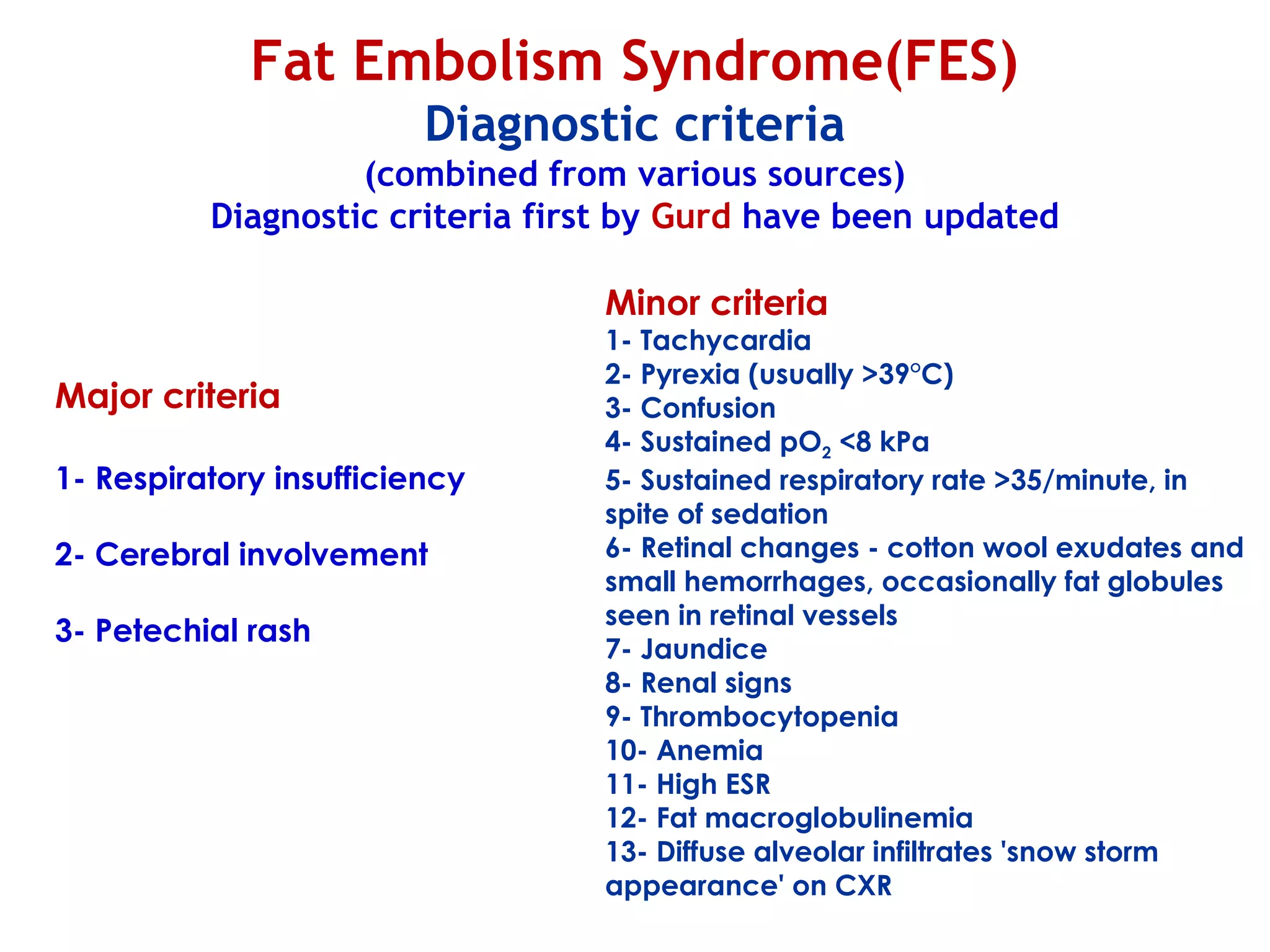 Polytrauma part 3 (FES) | PPT | Lung and Respiratory Health | Diseases ...