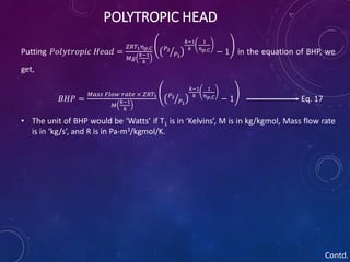 Presentation on Calculation of Polytropic and Isentropic Efficiency of ...