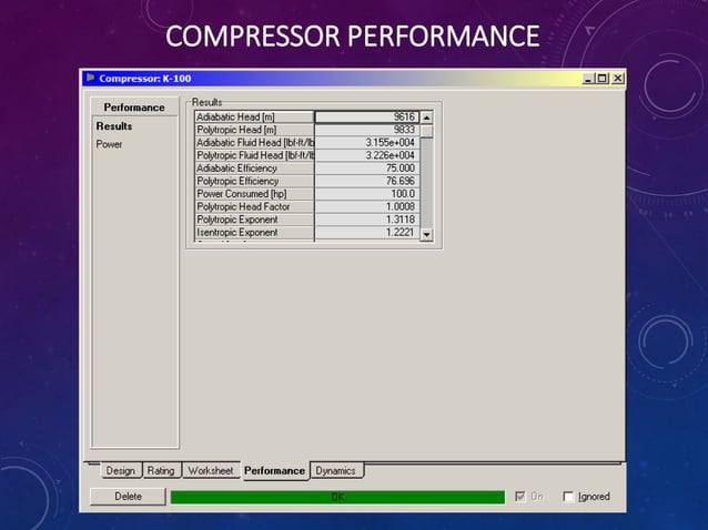 Presentation on Calculation of Polytropic and Isentropic Efficiency of natural gas compressors ...