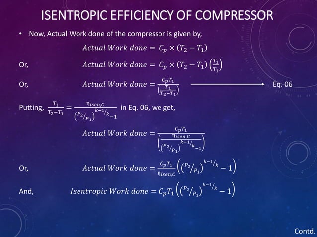 Presentation on Calculation of Polytropic and Isentropic Efficiency of natural gas compressors ...