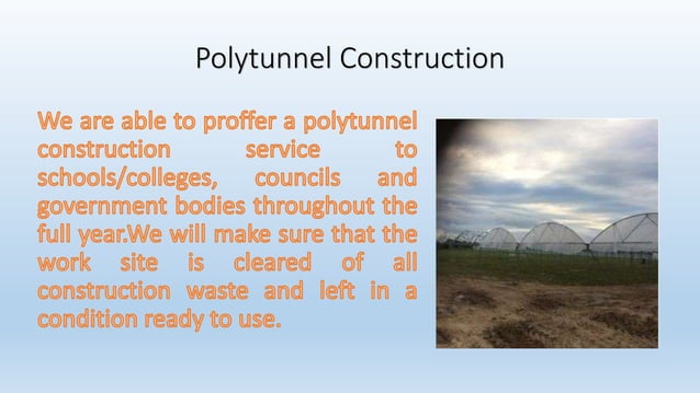 Polytunnels | PPTX