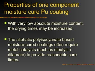 Polyurethane and polyurea | PPT