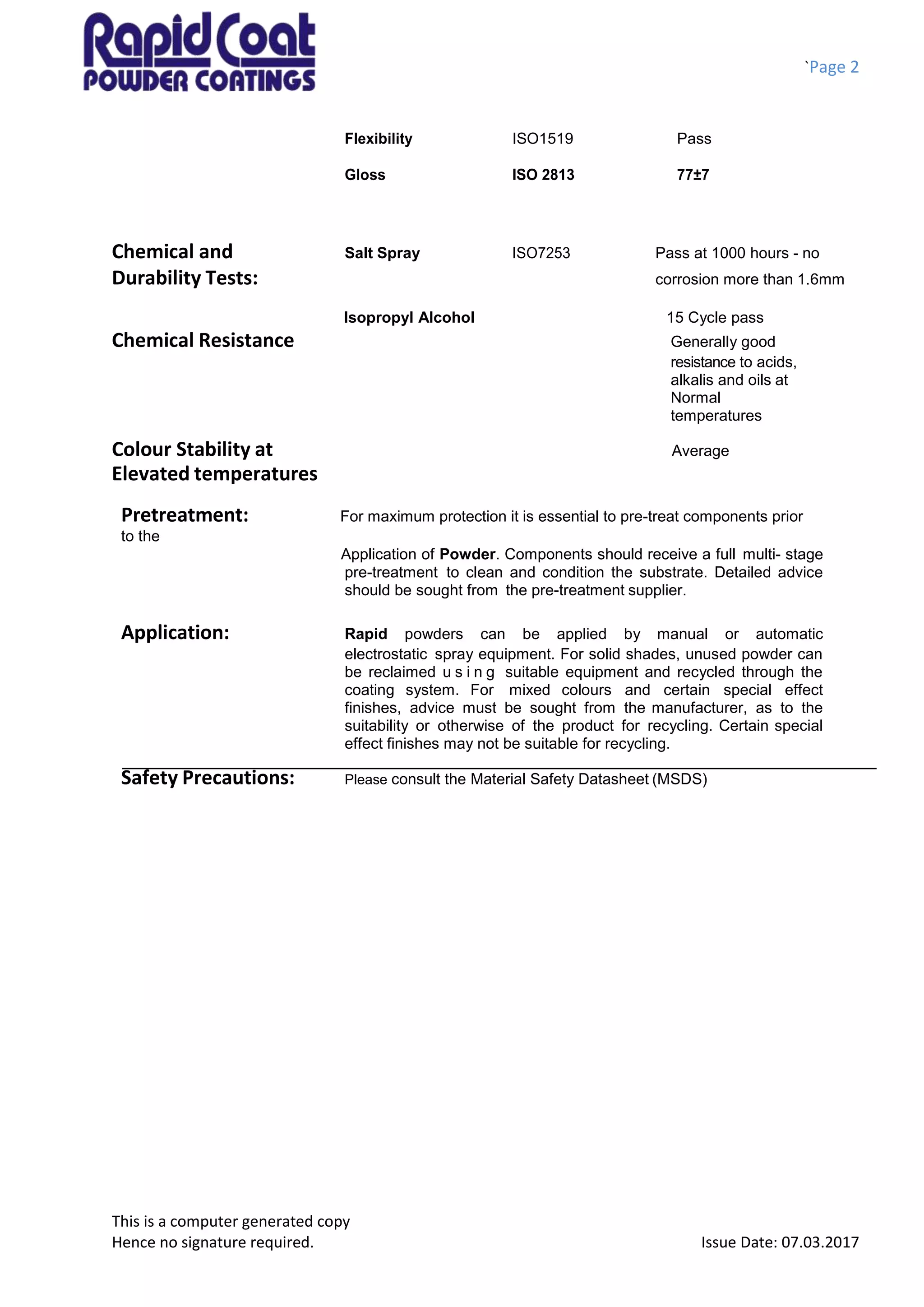 Polyurethane Powder Coatings | PDF