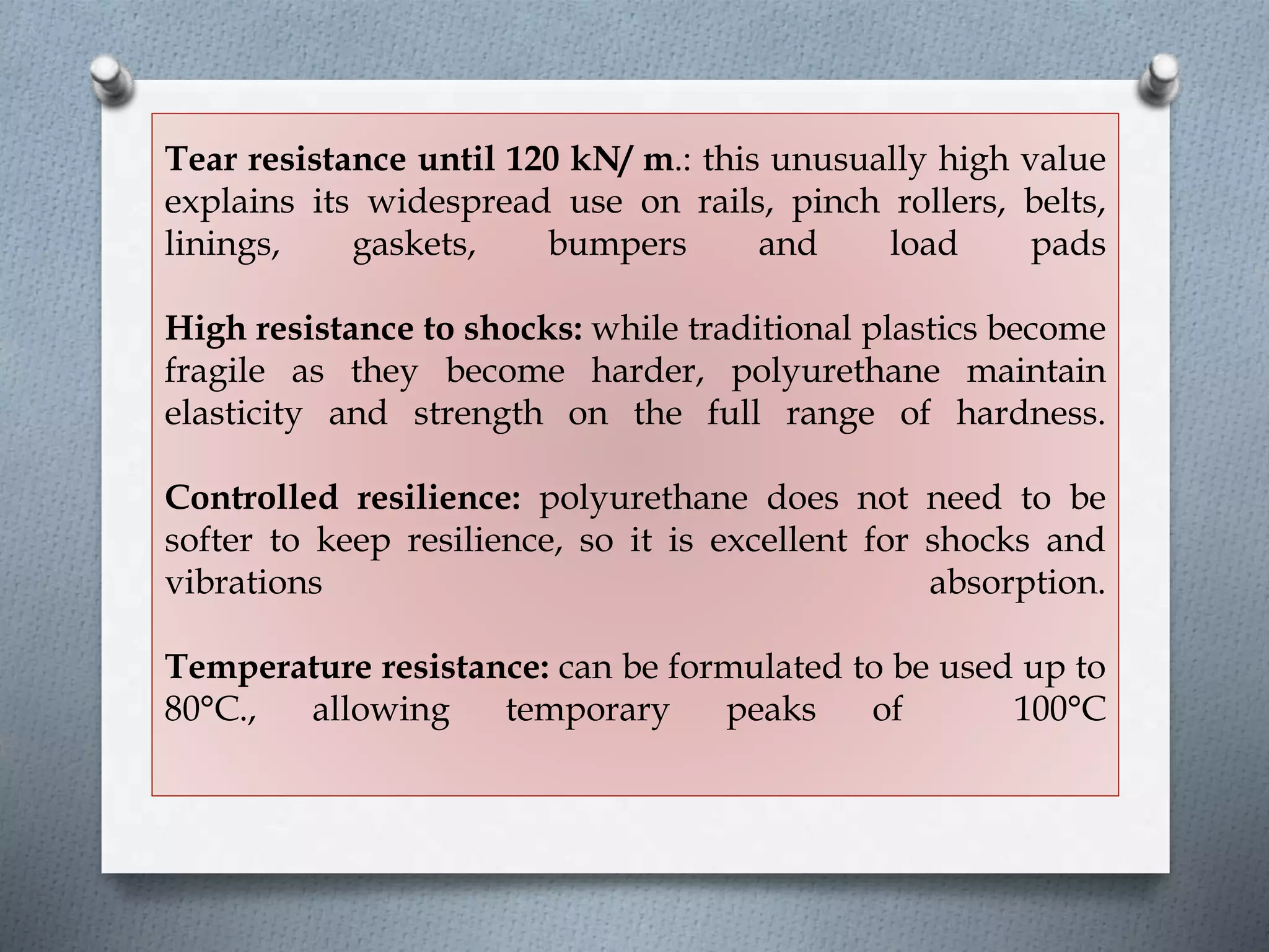 Polyurethane elastomer | PPTX