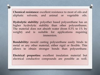 Polyurethane elastomer | PPTX