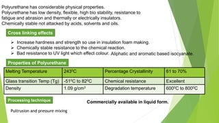 Polyurethane (pu) | PPTX