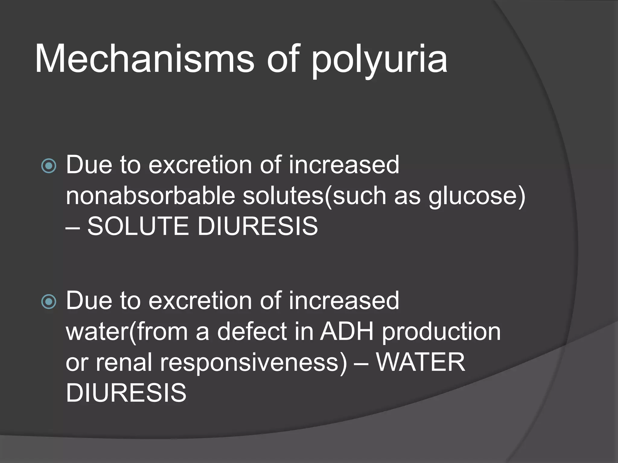 Polyuria | PPTX
