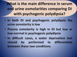 A 33-year old man with polyuria and polydipsia | PPTX