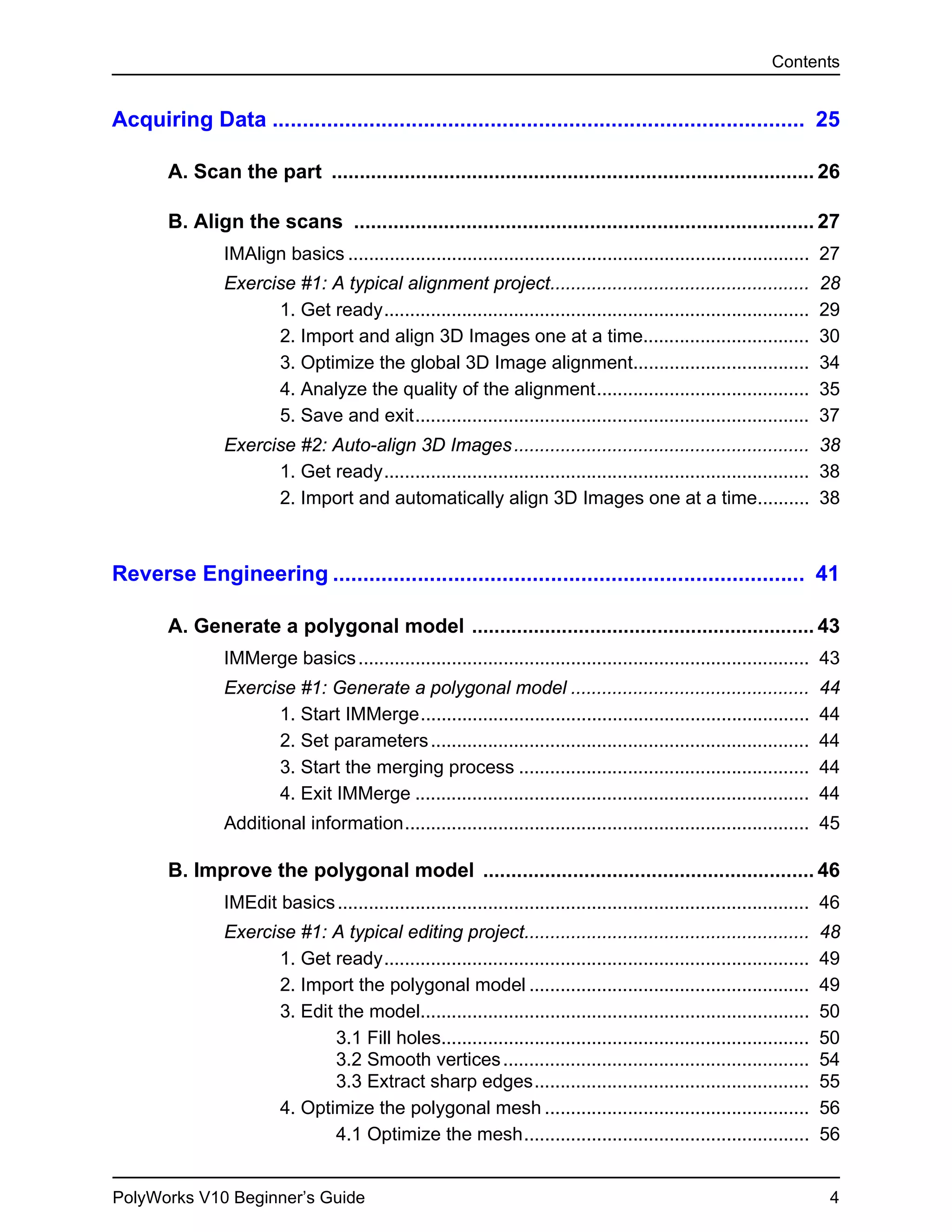 Polyworks beginners guide | PDF