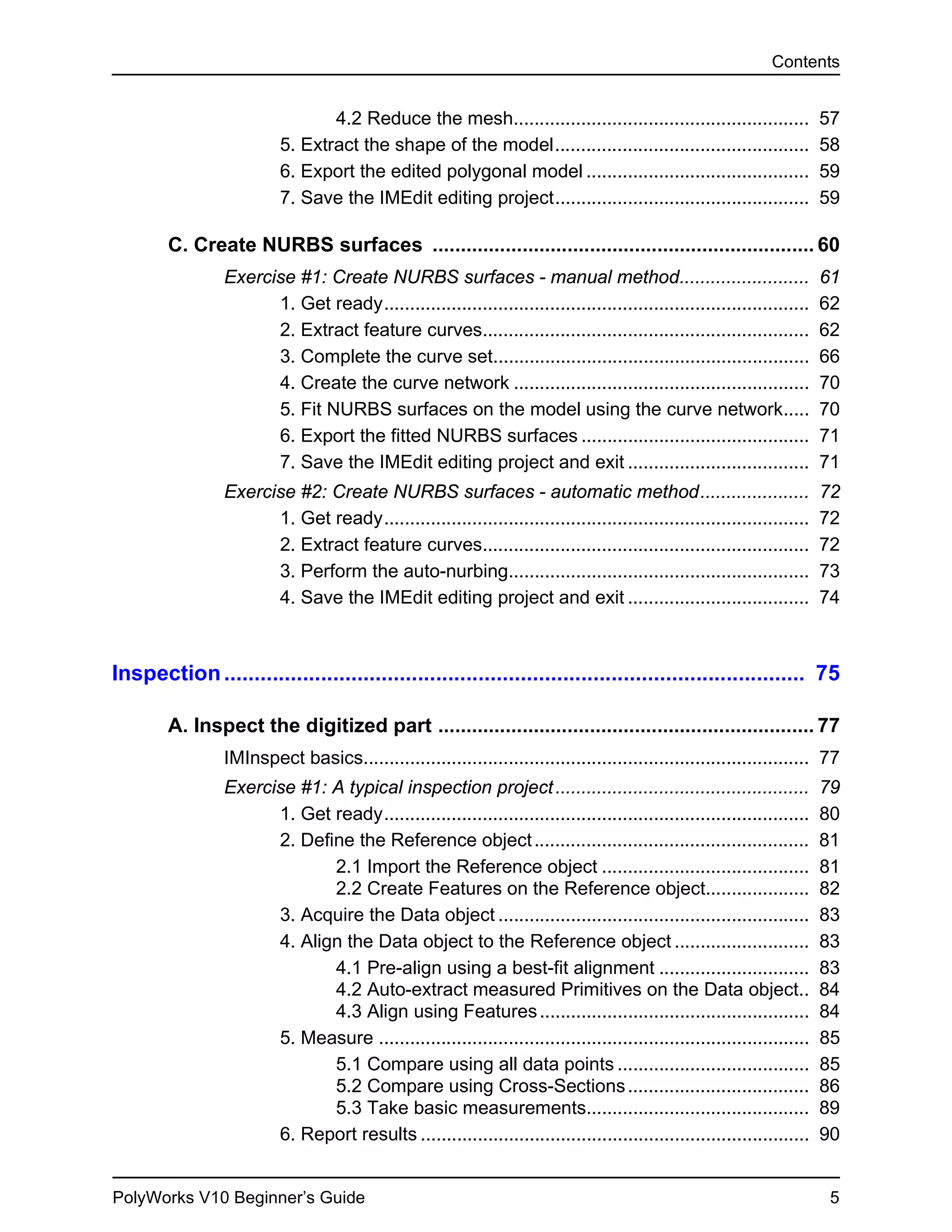 Polyworks beginners guide | PDF