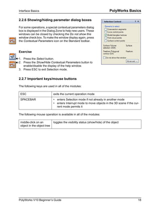 Polyworks beginners guide | PDF