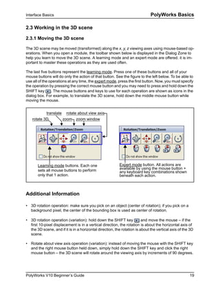 Polyworks beginners guide | PDF
