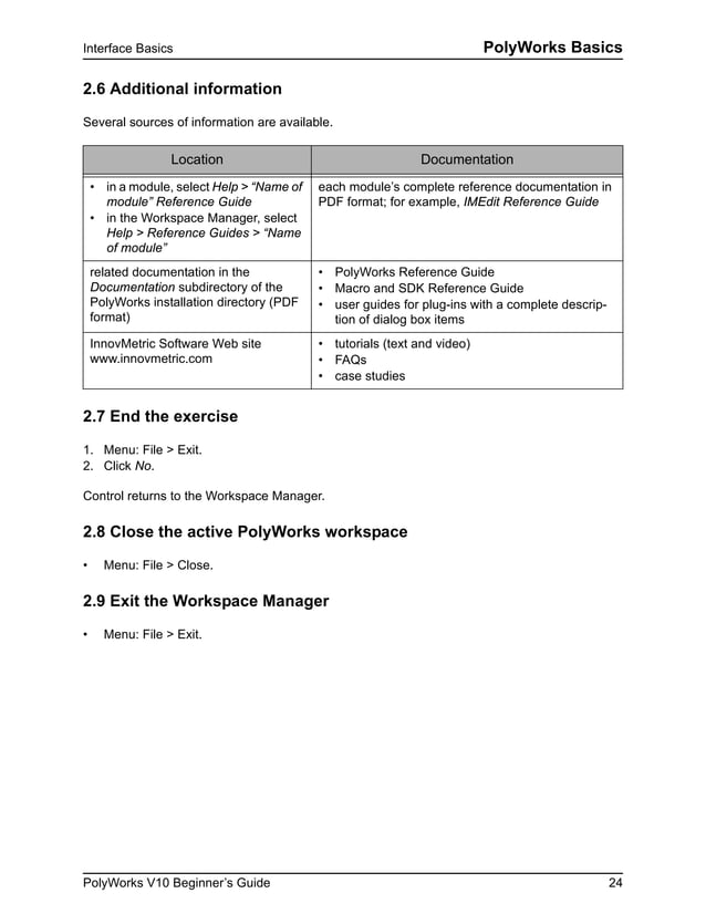 Polyworks beginners guide | PDF