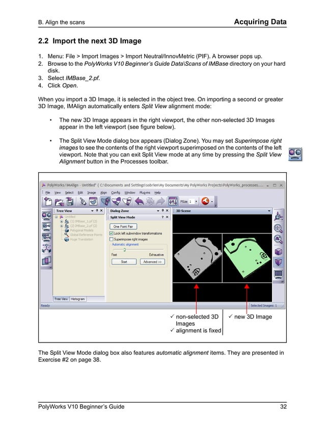 Polyworks beginners guide | PDF