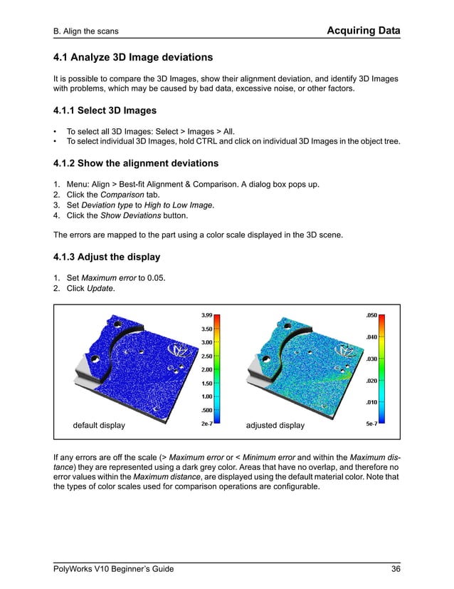 Polyworks beginners guide | PDF