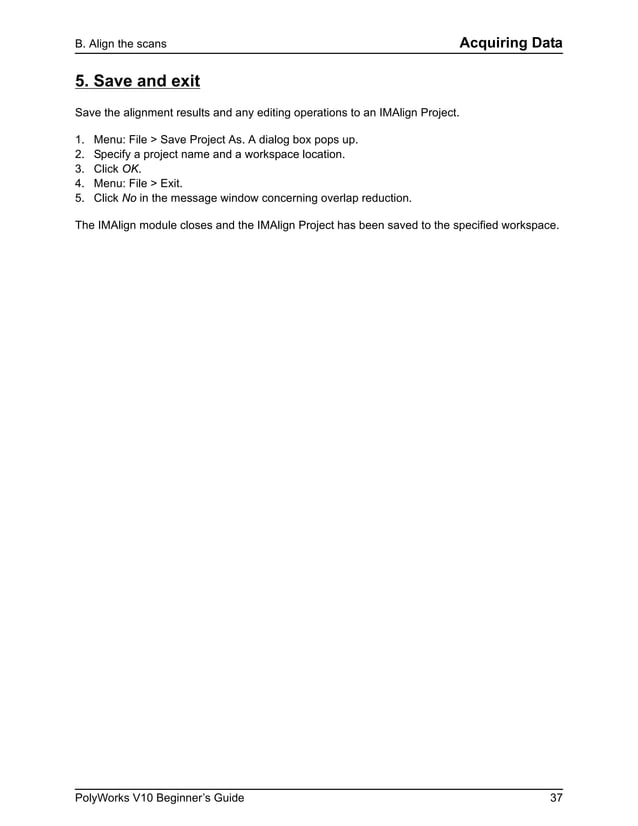 Polyworks beginners guide | PDF