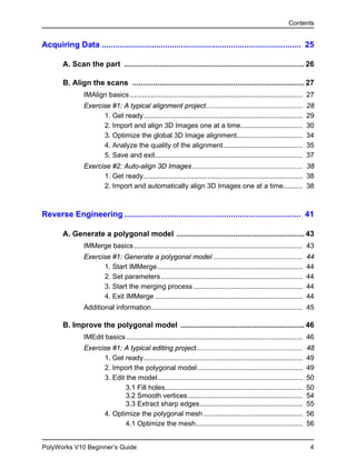 Polyworks beginners guide | PDF