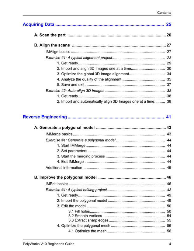 Polyworks beginners guide | PDF
