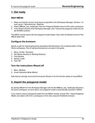Polyworks beginners guide | PDF