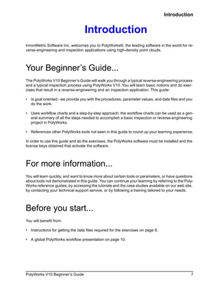 Polyworks beginners guide | PDF