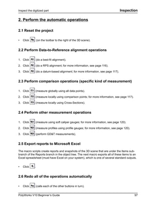 Polyworks beginners guide | PDF